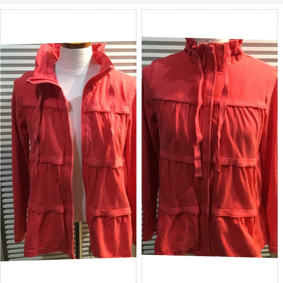 neon buddha | Jackets & Coats | Neon Buddha Szs Gathered Tiered Zip ...